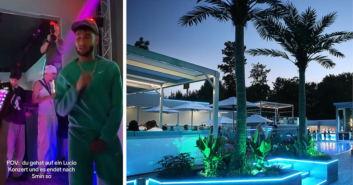 Rapper Lucio101 bricht Konzert im Malinki Beach ab - STIMME.de