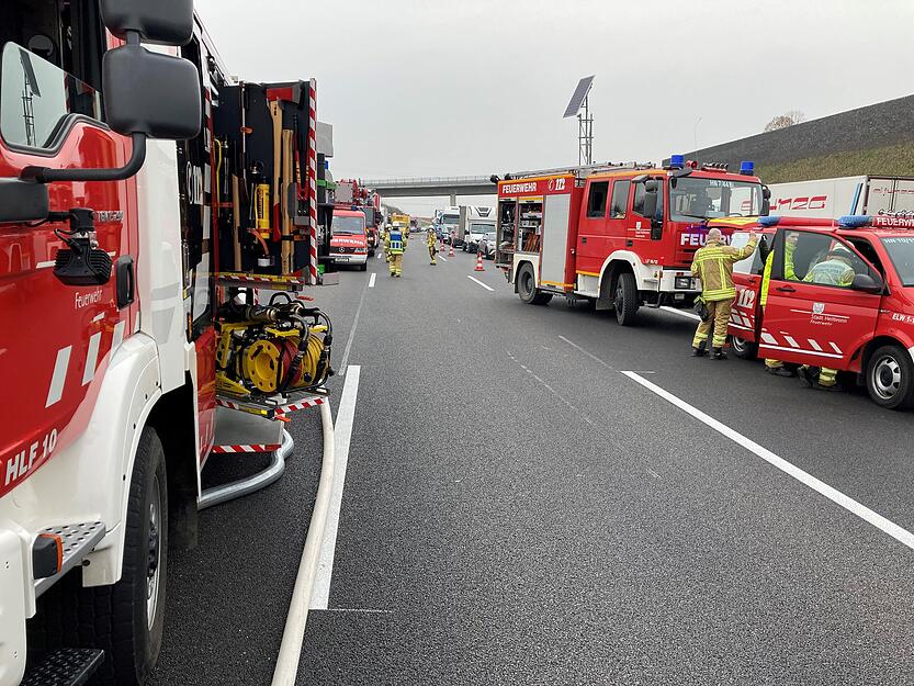 Schwerer Lkw-Unfall auf A6 - STIMME.de