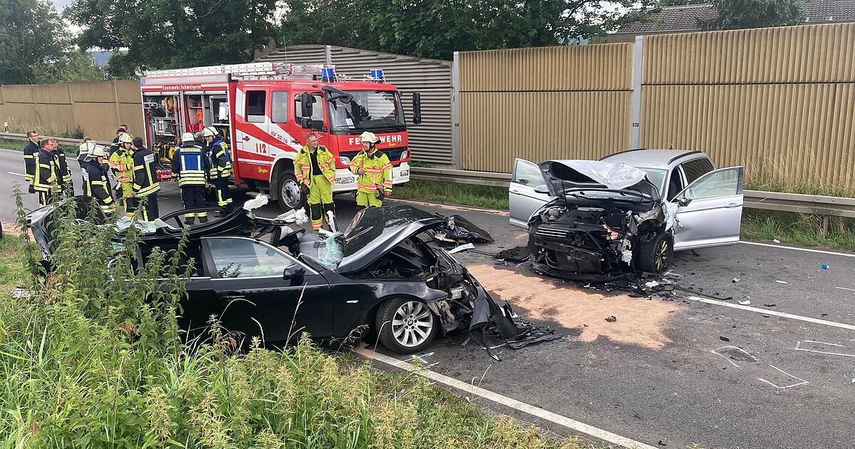 Frontalunfall auf der B293 zwischen Schwaigern und Leingarten - STIMME.de