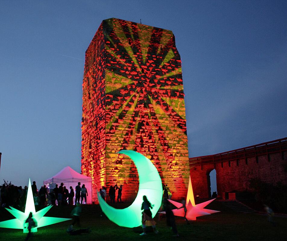 Bad Wimpfen: Altstadt erstrahlt in der Kunstnacht - STIMME.de