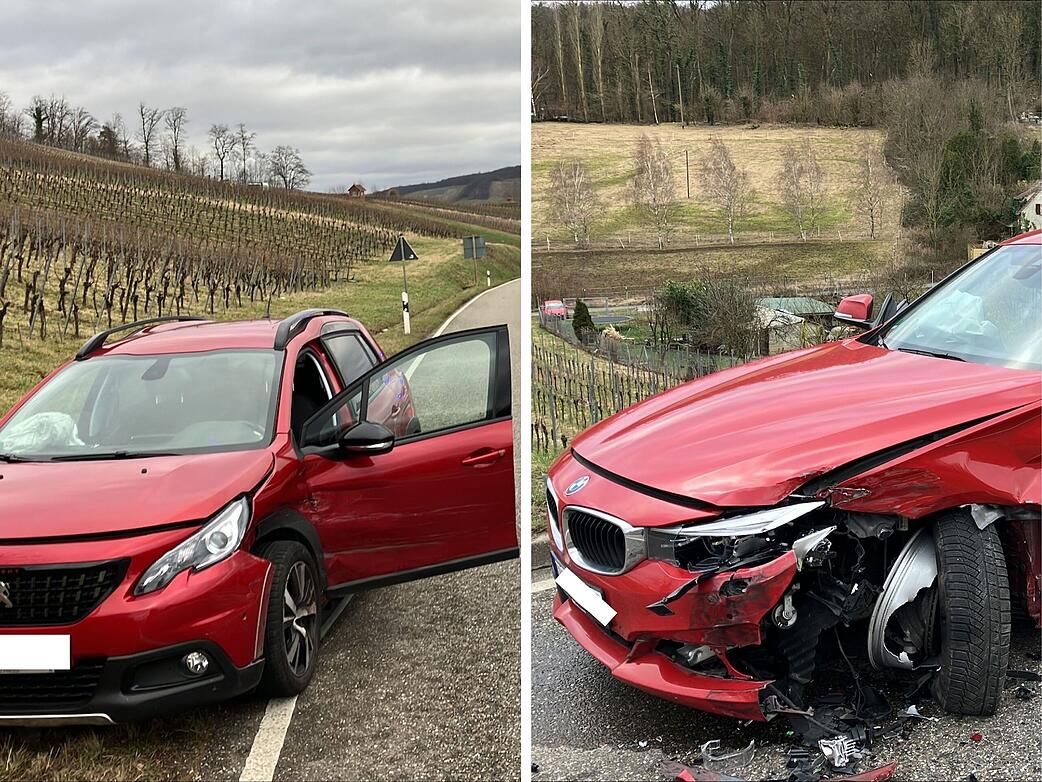 Frontalunfall auf der B39 zwischen Heilbronn und Weinsberg – eine Person verletzt - STIMME.de