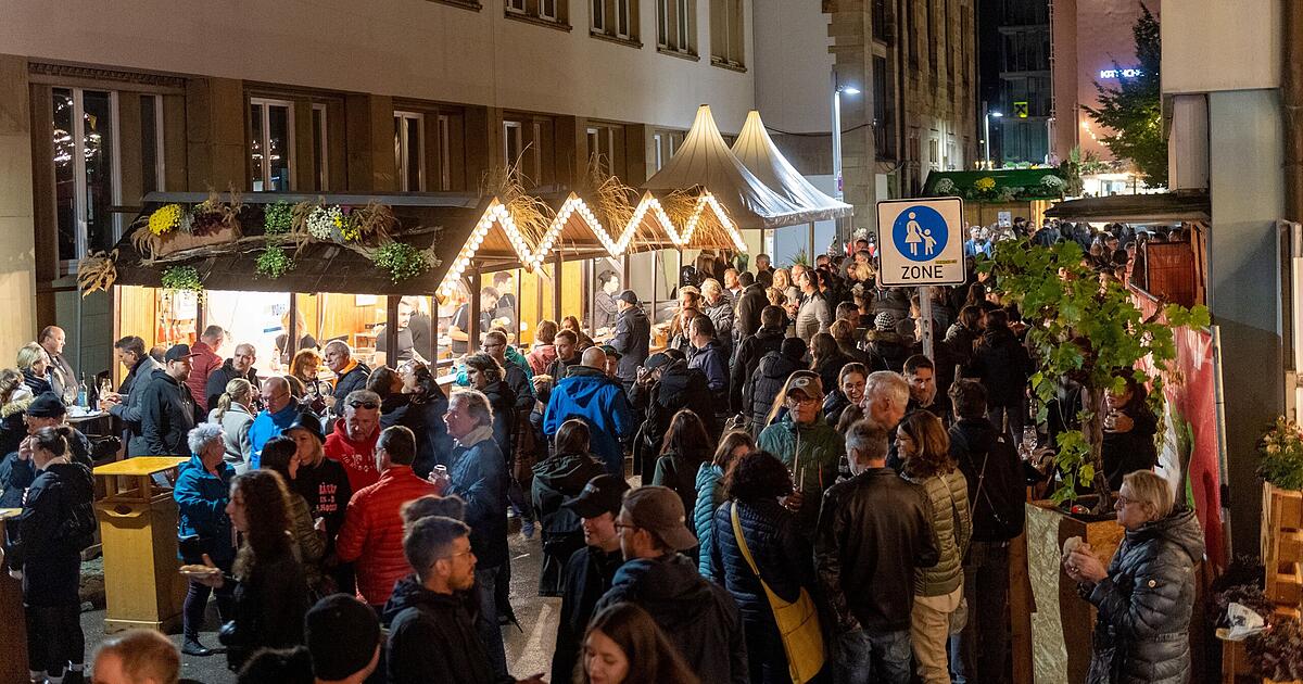 Weindorf Heilbronn: Das Jubiläum ist ein bisschen untergegangen - STIMME.de