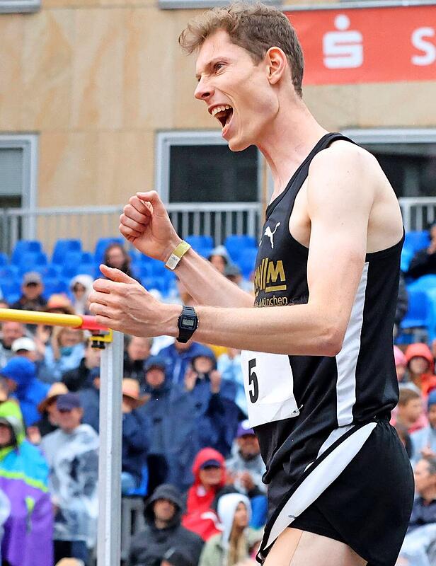 Hochsprung-Meeting in Heilbronn: Hamish Kerr, der Held im Regen - STIMME.de