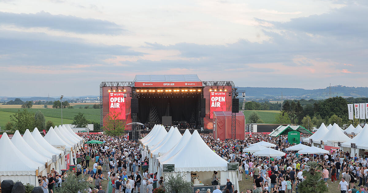 Würth-Open-Air in Künzelsau: Alle Infos für Besucher zu Künstlern ...