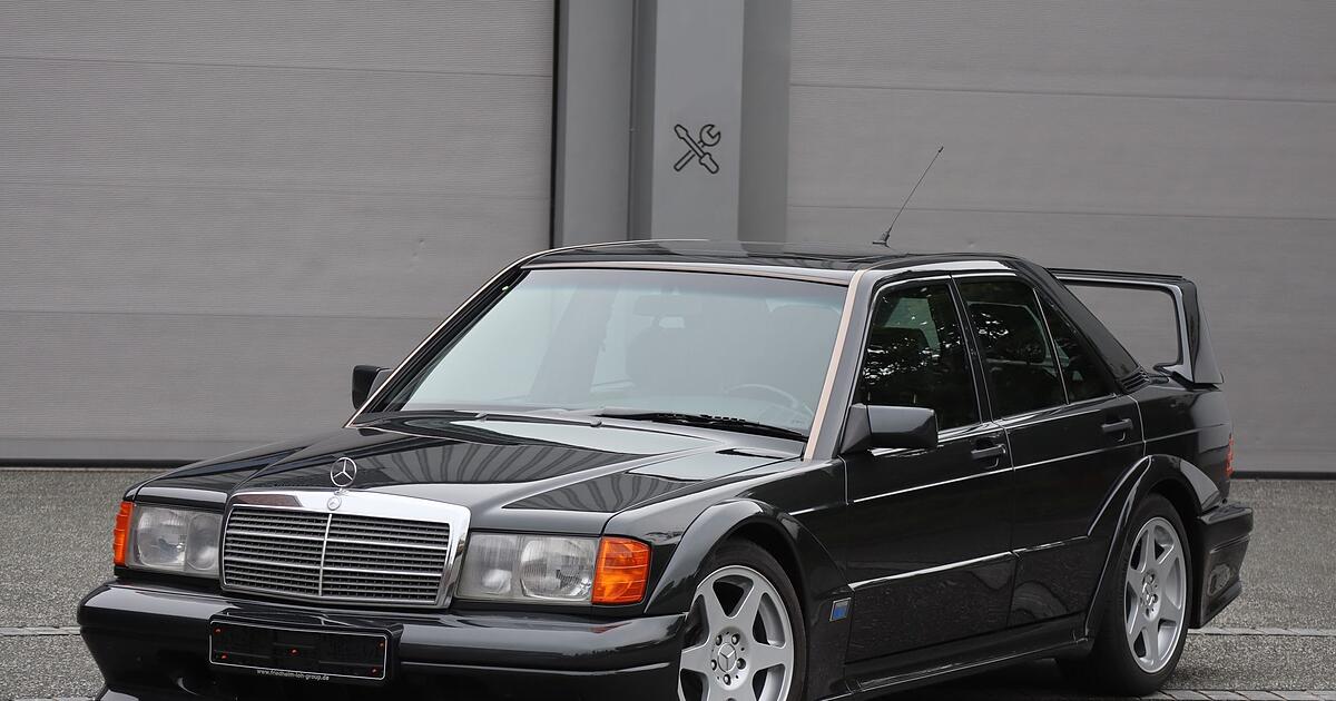 Baby-Benz mit Backen: Ausfahrt im Mercedes 190 Evo II - STIMME.de
