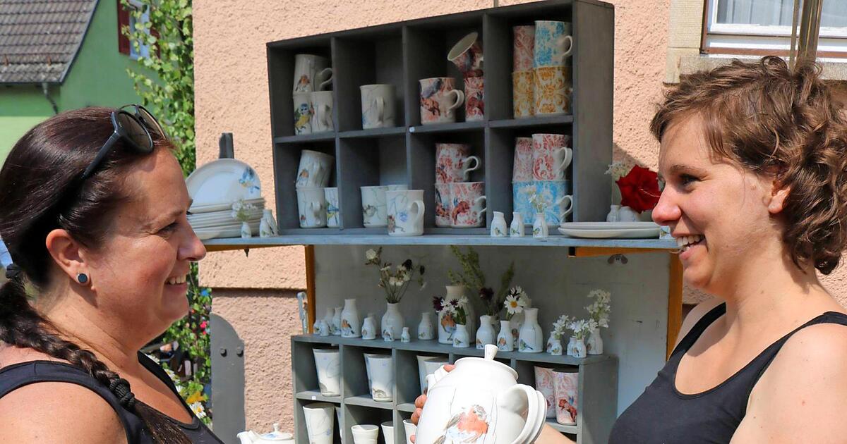 Töpfermarkt Sindringen - STIMME.de