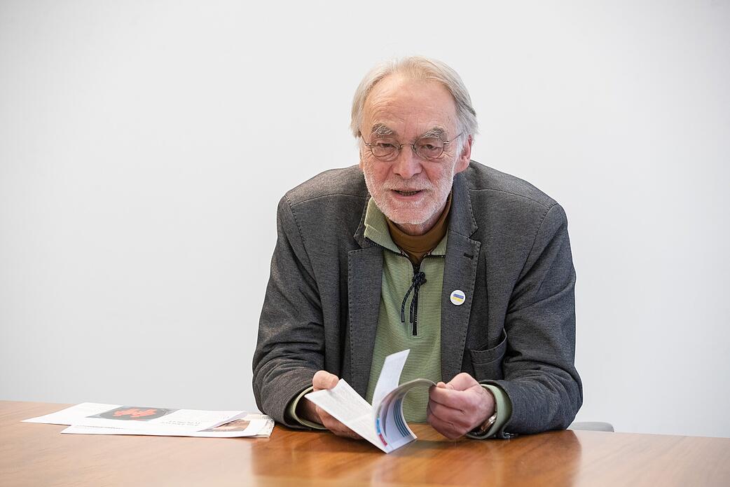 Auch im Ruhestand ist für den Biberacher Pfarrer Erhard Mayer noch ...