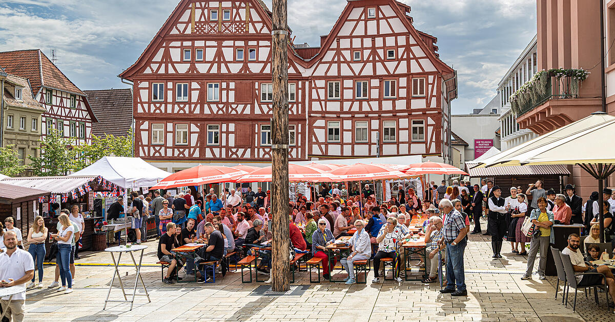 Livemusik und Leckereien beim Eppinger Altstadtfest am Wochenende ...