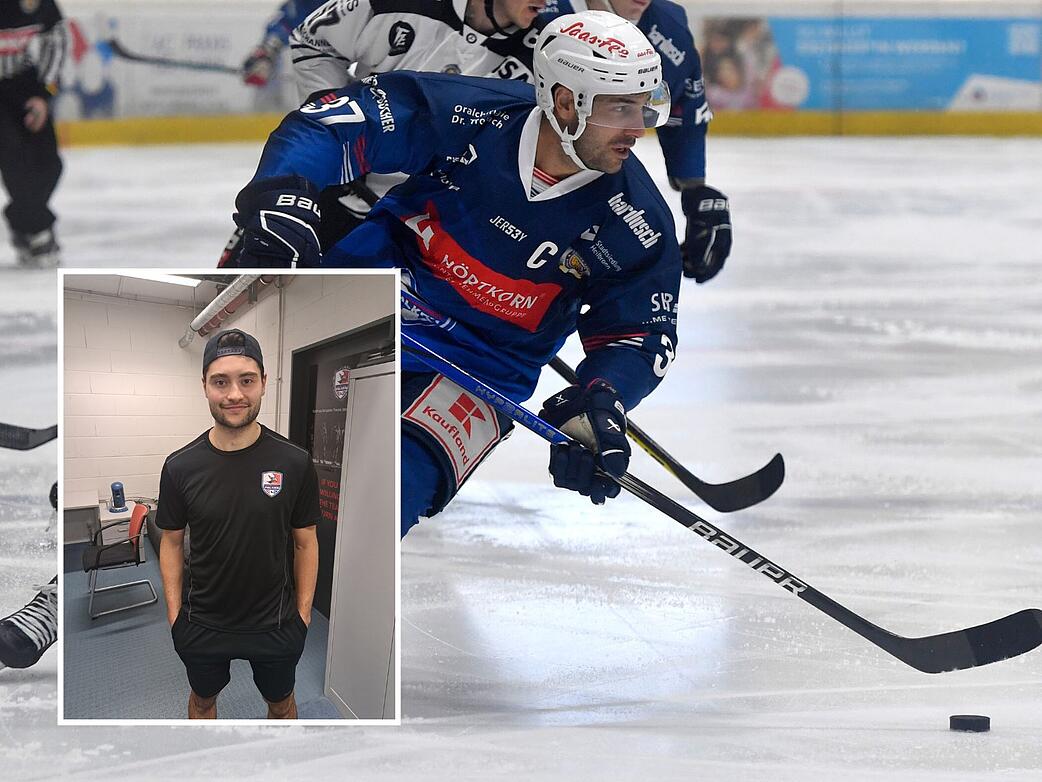 Falken-Goalie Patrick Berger: "Der Shutout gehört dem ganzen Team" - STIMME.de