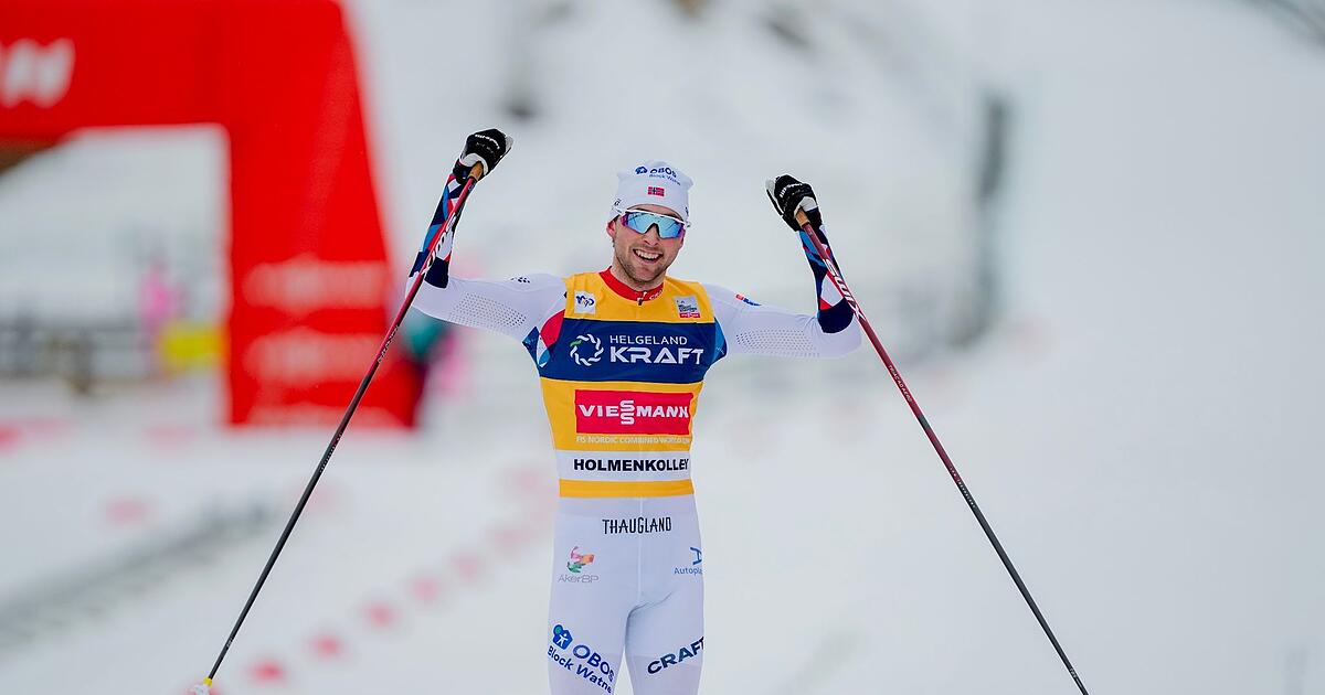 73. Einzel-Sieg: Kombinierer Riiber bleibt 2024 ohne Makel - STIMME.de