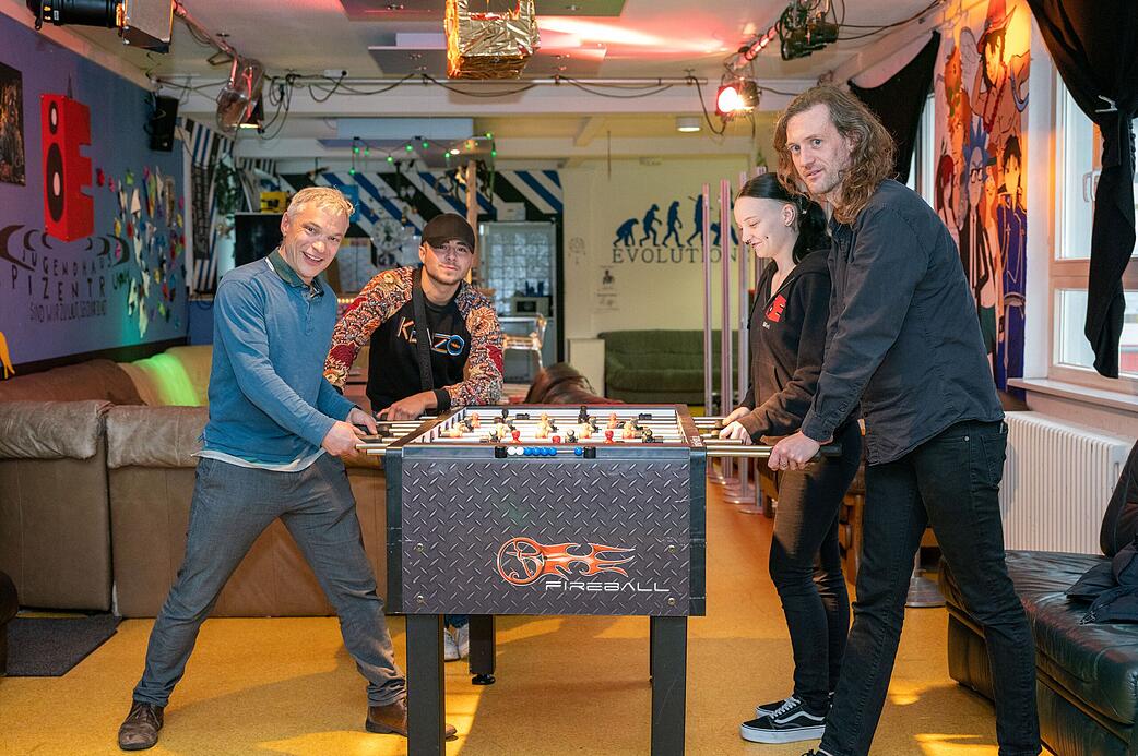 Das Jugendhaus Epizentrum in Brackenheim bietet mehr als eine offene ...