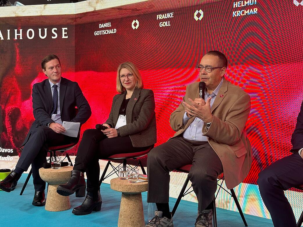 Kontakte knüpfen beim Weltwirtschaftsforum: Campus der TUM wirbt für ...