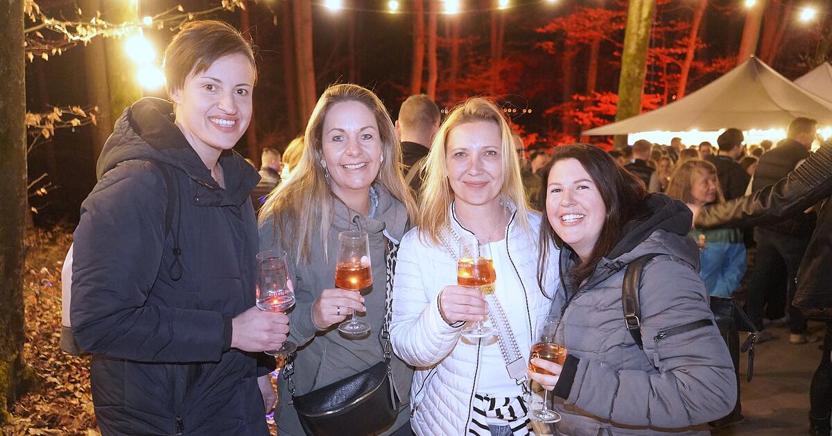 Besucher zieht es zum Rebenglühen nach Bretzfeld – die Bilder vom Weinevent von Tag zwei - STIMME.de