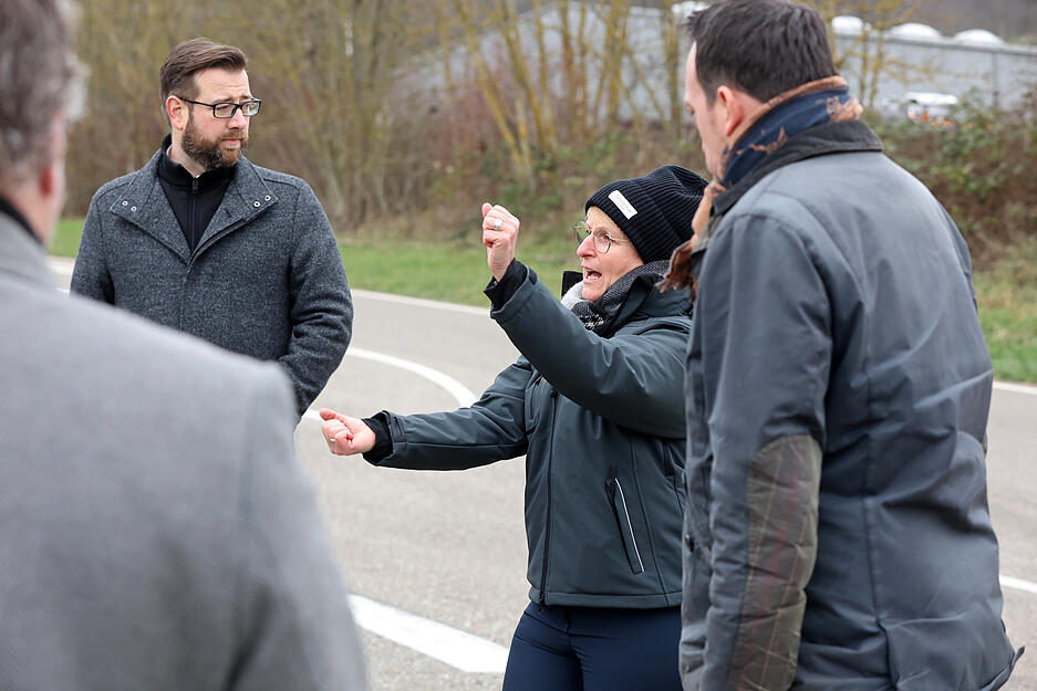 Kreisverkehrswacht Heilbronn mit Baubürgermeister Ringle - STIMME.de