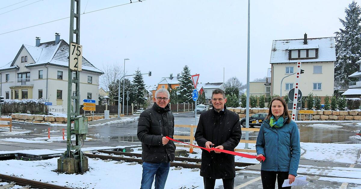 Verkehrsknotenpunkt in Neudenau ist jetzt offiziell in Betrieb - STIMME.de
