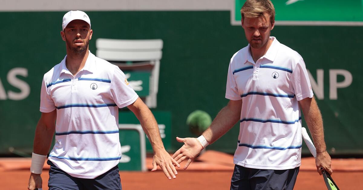 Deutsches Doppel Krawietz und Pütz bei French Open raus - STIMME.de