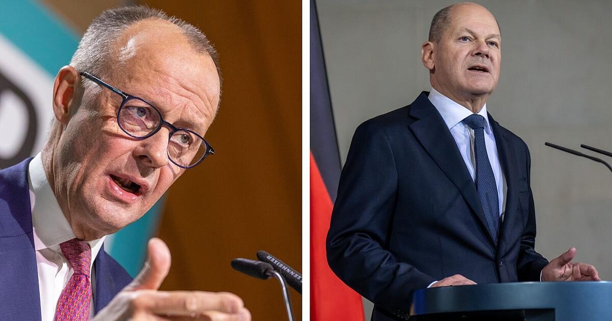 Scholz und Merz im zweiten TV-Duell: Diskussion live auf RTL und ntv verfolgen - STIMME.de
