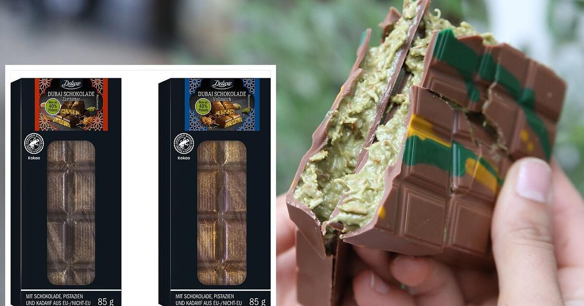 Dubai-Schokolade bei Lidl: Wann Kunden die Eigenmarken-Varianten kaufen können - STIMME.de