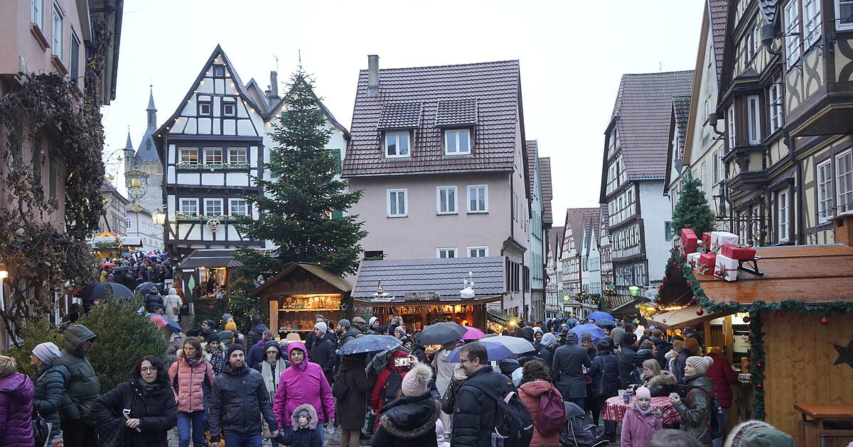 Weihnachtsmarkt in Bad Wimpfen am zweiten Adventswochenende - STIMME.de