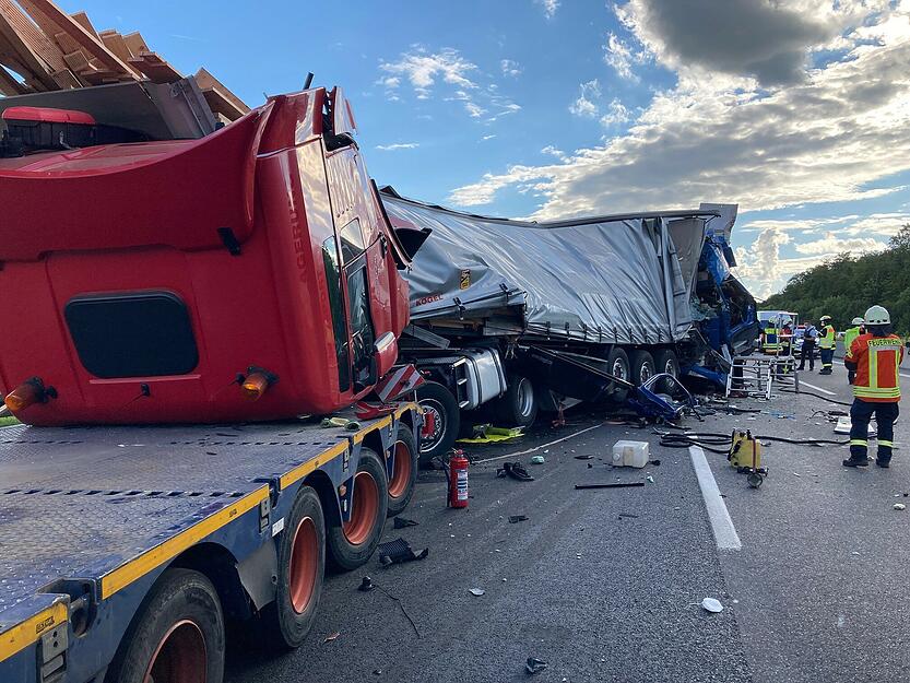 A6-Unfall bei Bad Rappenau - STIMME.de