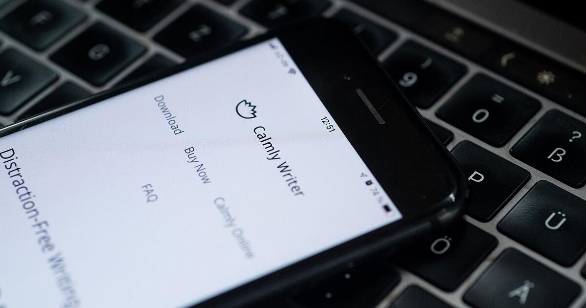 «Calmly Writer»: Zurück zur Schreibmaschine - STIMME.de