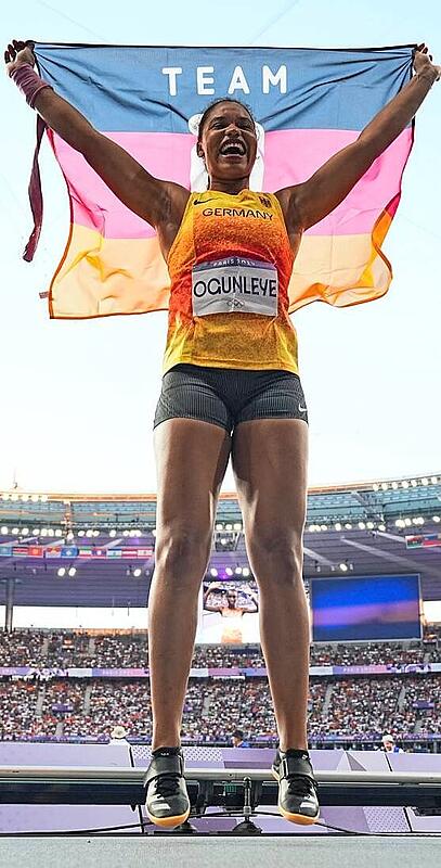 Yemisi Ogunleye: Mit ganz viel Gottvertrauen zu Gold - STIMME.de