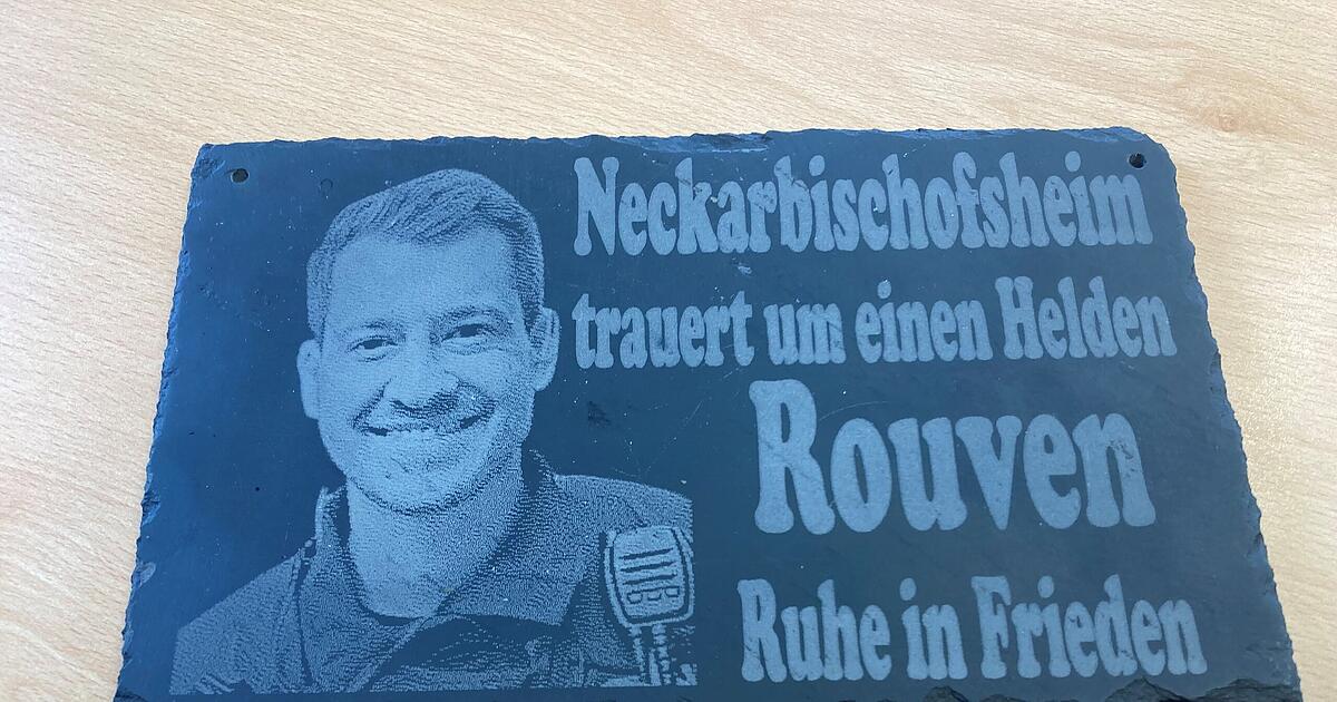 Ein Jahr nach tödlicher Messerattacke: Polizist Rouven Laur starb in ...