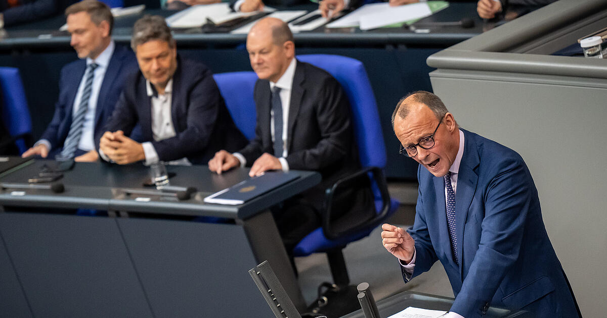 Merz attackiert Scholz im Bundestag: "Sie können es nicht" - STIMME.de