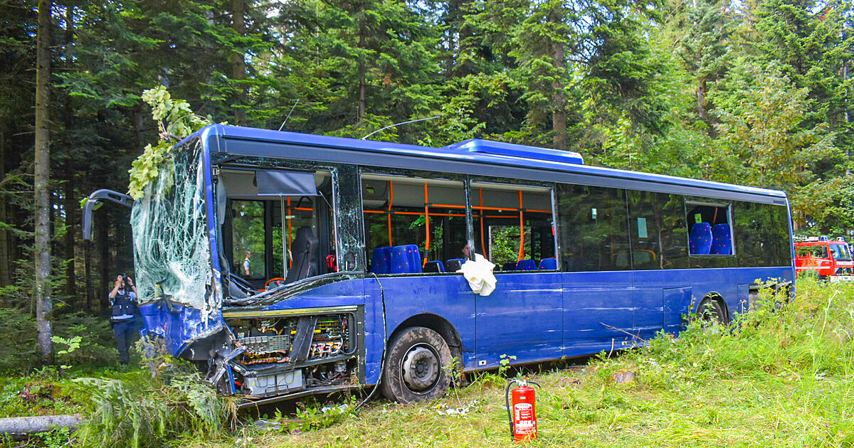 Linienbus im Enzkreis in Unfall verwickelt: Personen teils schwer ...