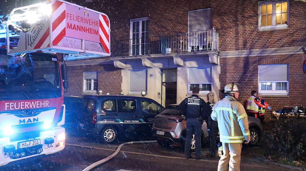 Wohnungsbrand in Mannheim – Mann lebensgefährlich verletzt - STIMME.de