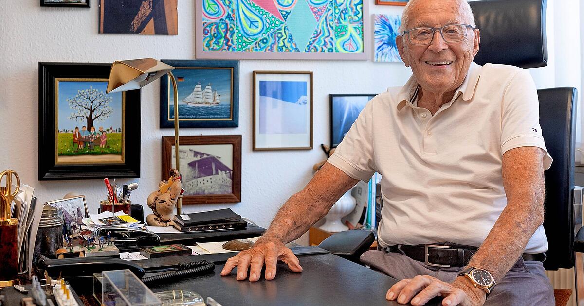 Professor Dr. Fritz Reimer aus Weinsberg führt ein Leben für ...