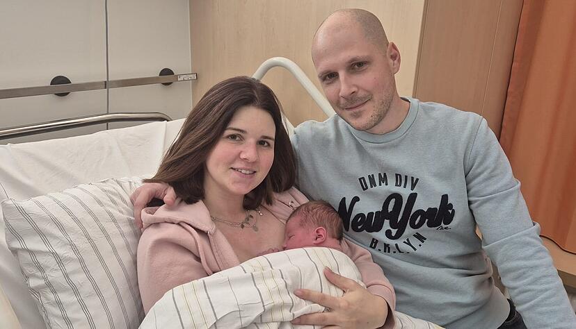 Leo ist das erste in Heilbronn geborene Kind im neuen Jahr - STIMME.de