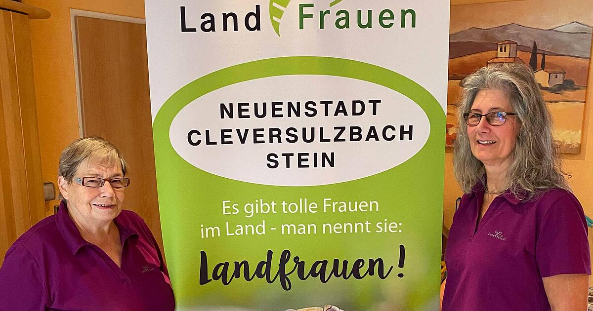Die Landfrauen Neuenstadt-Cleversulzbach-Stein feiern 70-jähriges ...