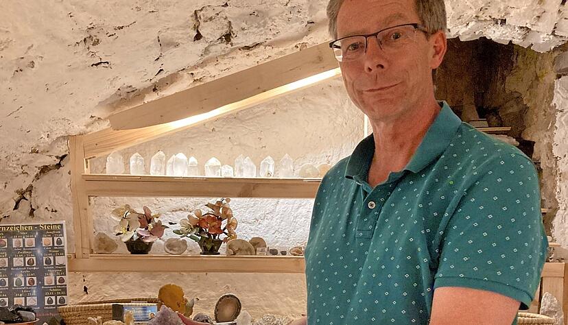 Der Diplom-Geologe Andreas Landmann ist dank seiner Ferienkurse ...