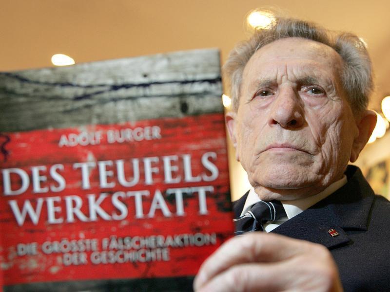 Hitlers Geldfälscher Adolf Burger gestorben - STIMME.de