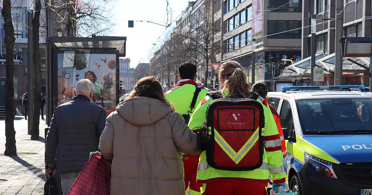 Polizeieinsatz in Mannheim – Bilder zeigen abgesperrte Innenstadt - STIMME.de