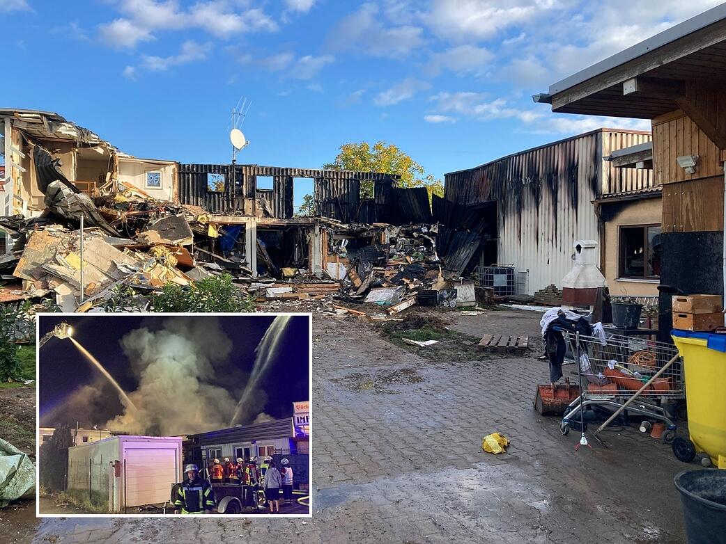 Nach verheerendem Brand in Bad Friedrichshall: Bäcker Hörtling will bald wieder backen - STIMME.de